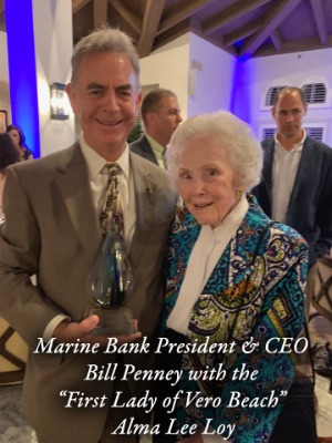 Marine Bank CEO Awarded Alma Lee Loy Community Service Award